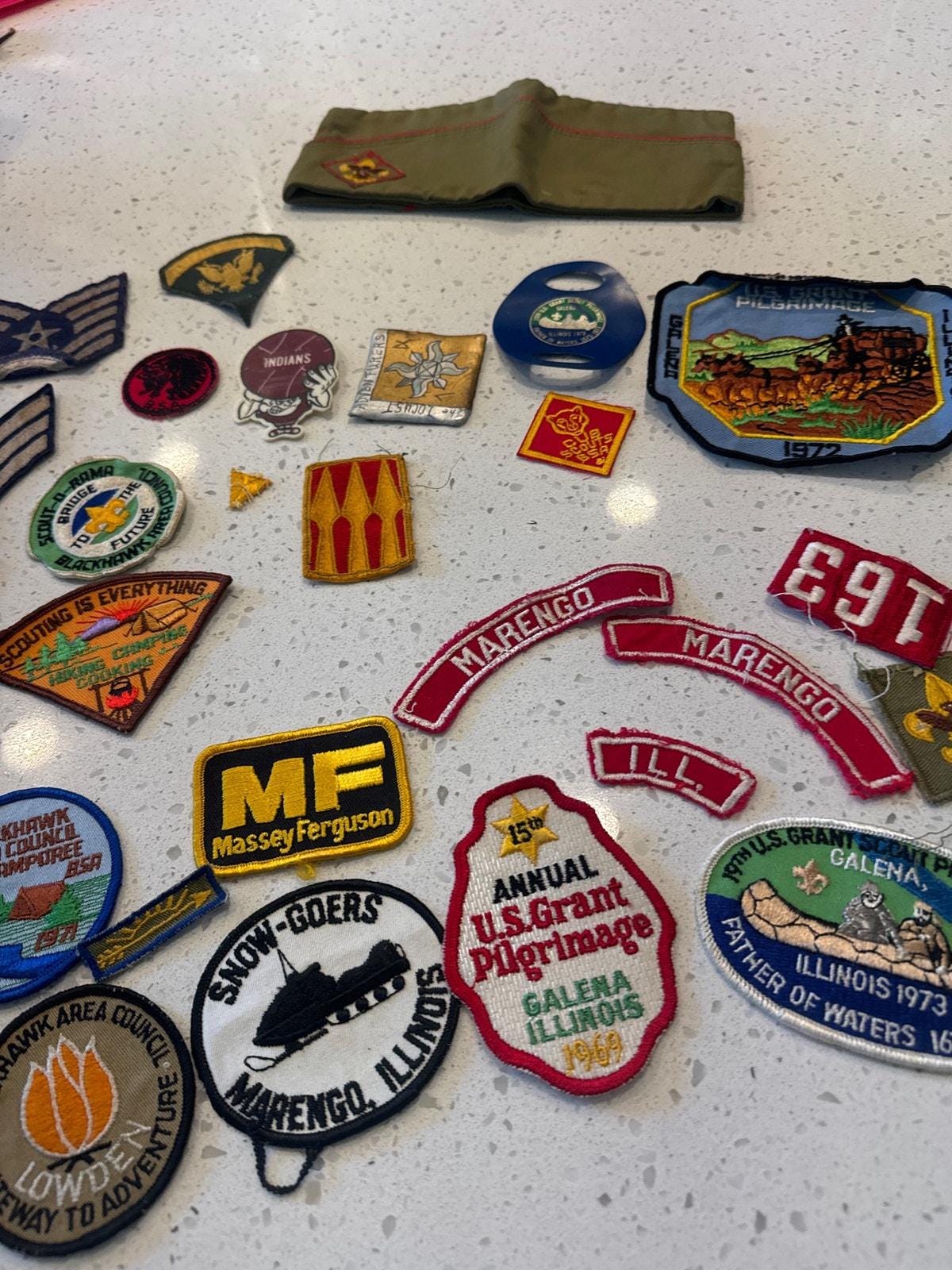 Vintage Boy Scout and Military Patches Collectible and Rare - Etsy