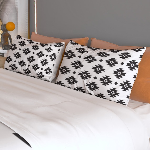Black And White Aztec Comforter