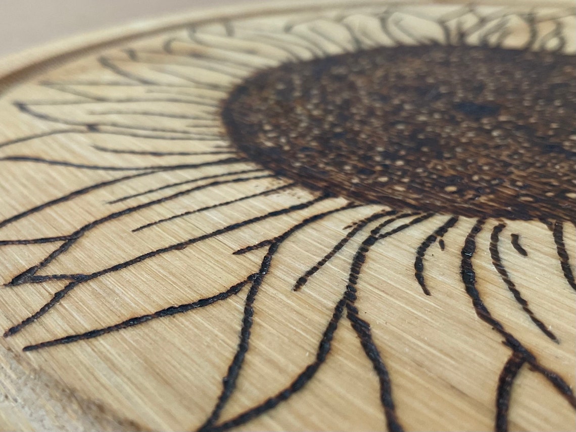 Mini Bamboo Charcuterie Board Pyrography / Wood Burning - Etsy