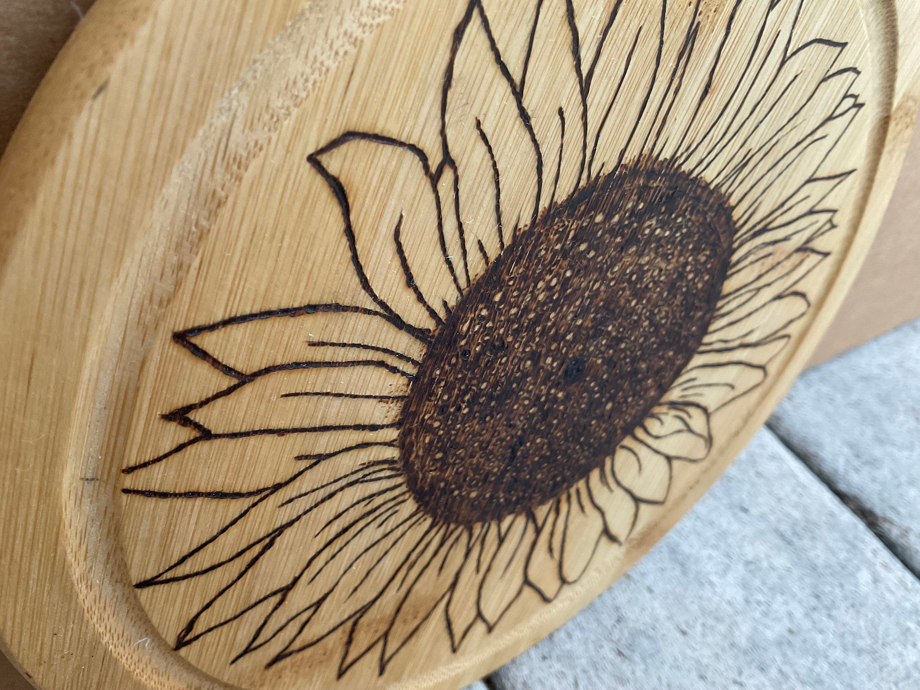 Mini Bamboo Charcuterie Board Pyrography / Wood Burning - Etsy