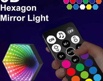 Library 3D Infinity Mirror - Etsy