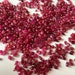 Glass Filled Ruby Faceted Drops 3 to 5 MM Beads Ruby Drops - Etsy