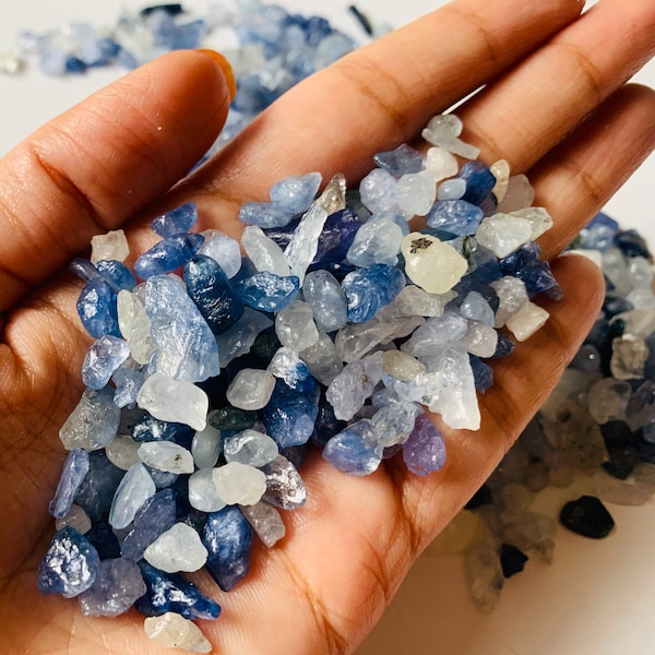 Blue Sapphire Raw Uncut - Etsy