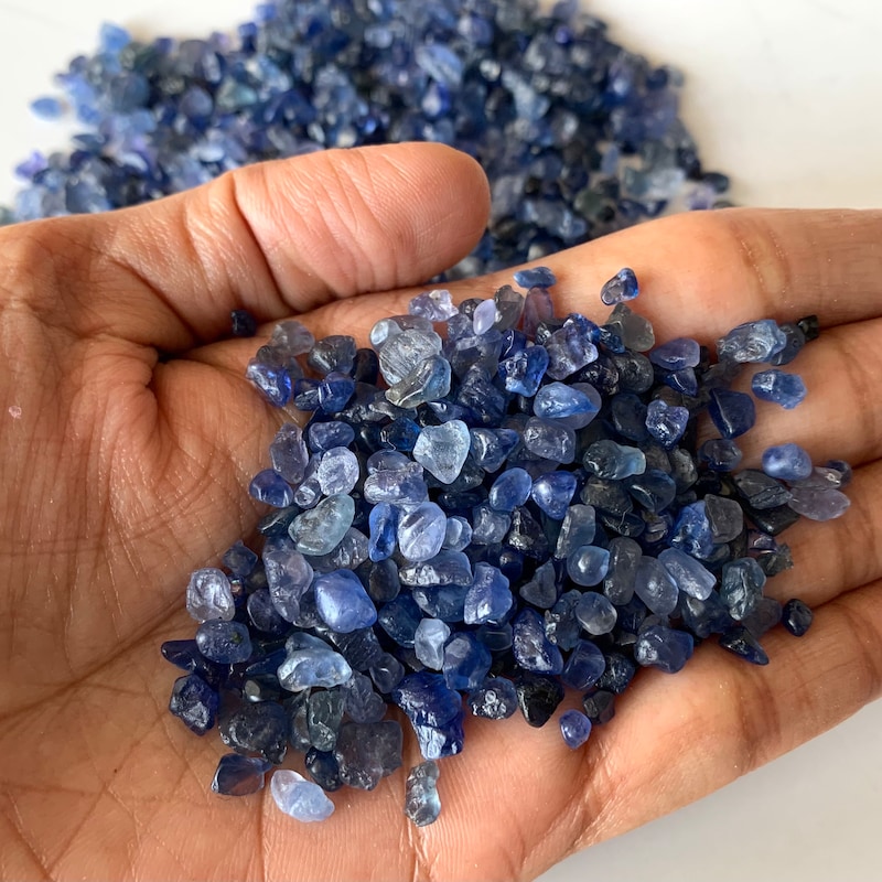 Uncut Sapphire - Etsy