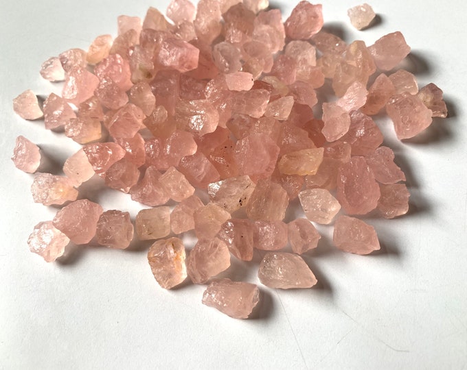 Genuine Raw Morganite Pink Aquamarine/pink Beryl Rough Gemstone Natural ...