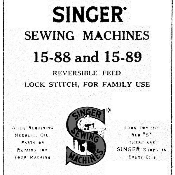 Singer Parts List - Etsy