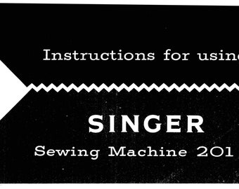 Elgin 2468 Sewing Machine Instruction Manual PDF - Etsy