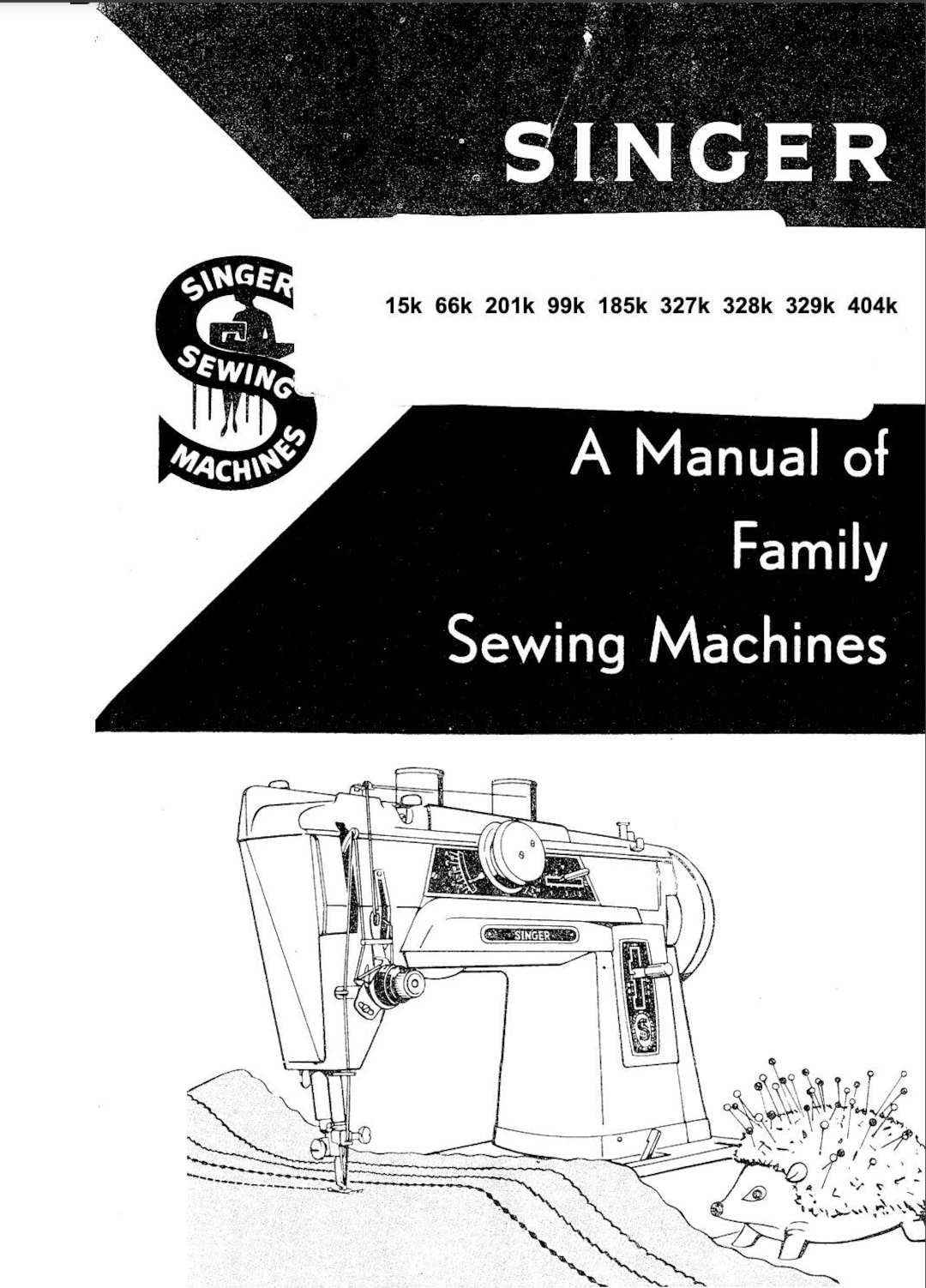 SINGER Vintage Model 327K 328k Machine, Digital Download, Sewing ...