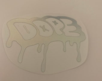 Dope 2 Sticker Vinyl Decal Sticker Car Sticker Funny - Etsy