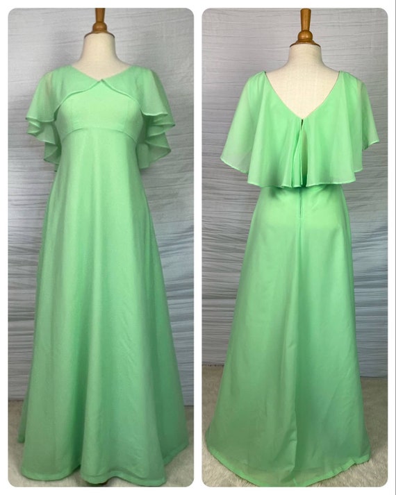 Vintage 70s pale green - Gem