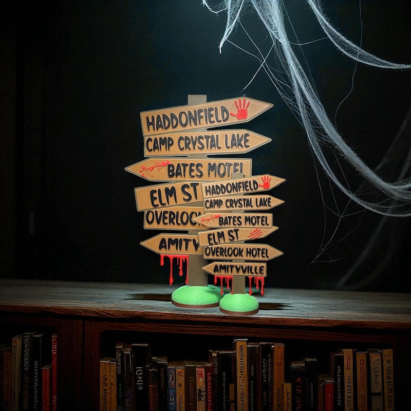 Horror Movie Signs - Etsy