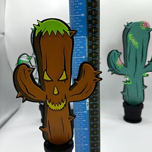 Spooky Cactus Halloween Decorations 3d Printed - Etsy