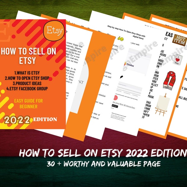 Sell Your Ebook - Etsy