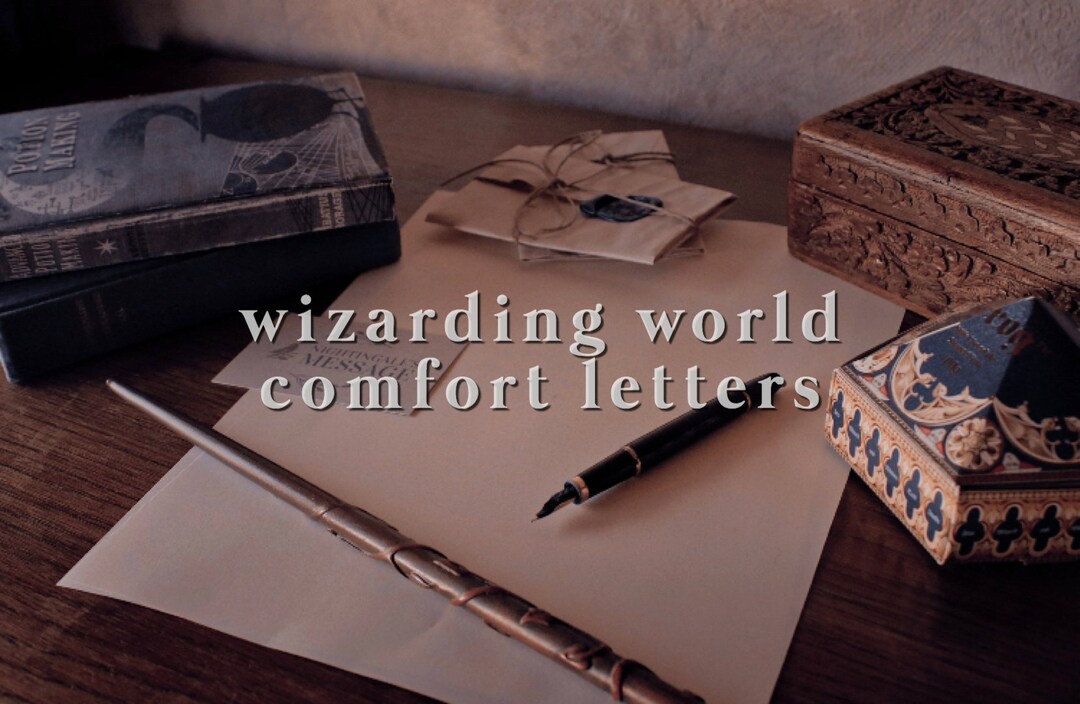 Wizarding World Comfort Letter - Etsy