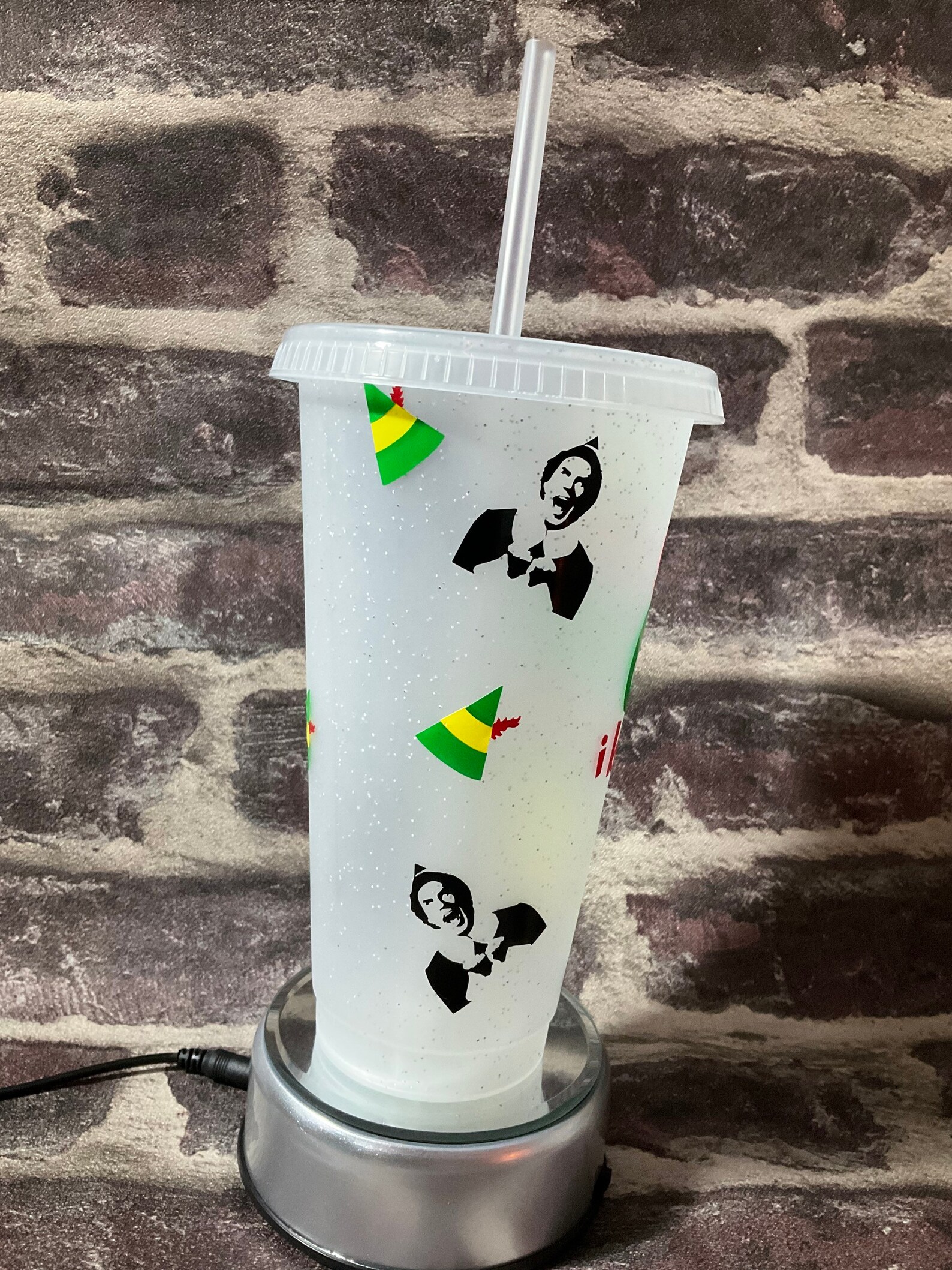 Elf Starbucks Inspired Cold Cup - Etsy UK