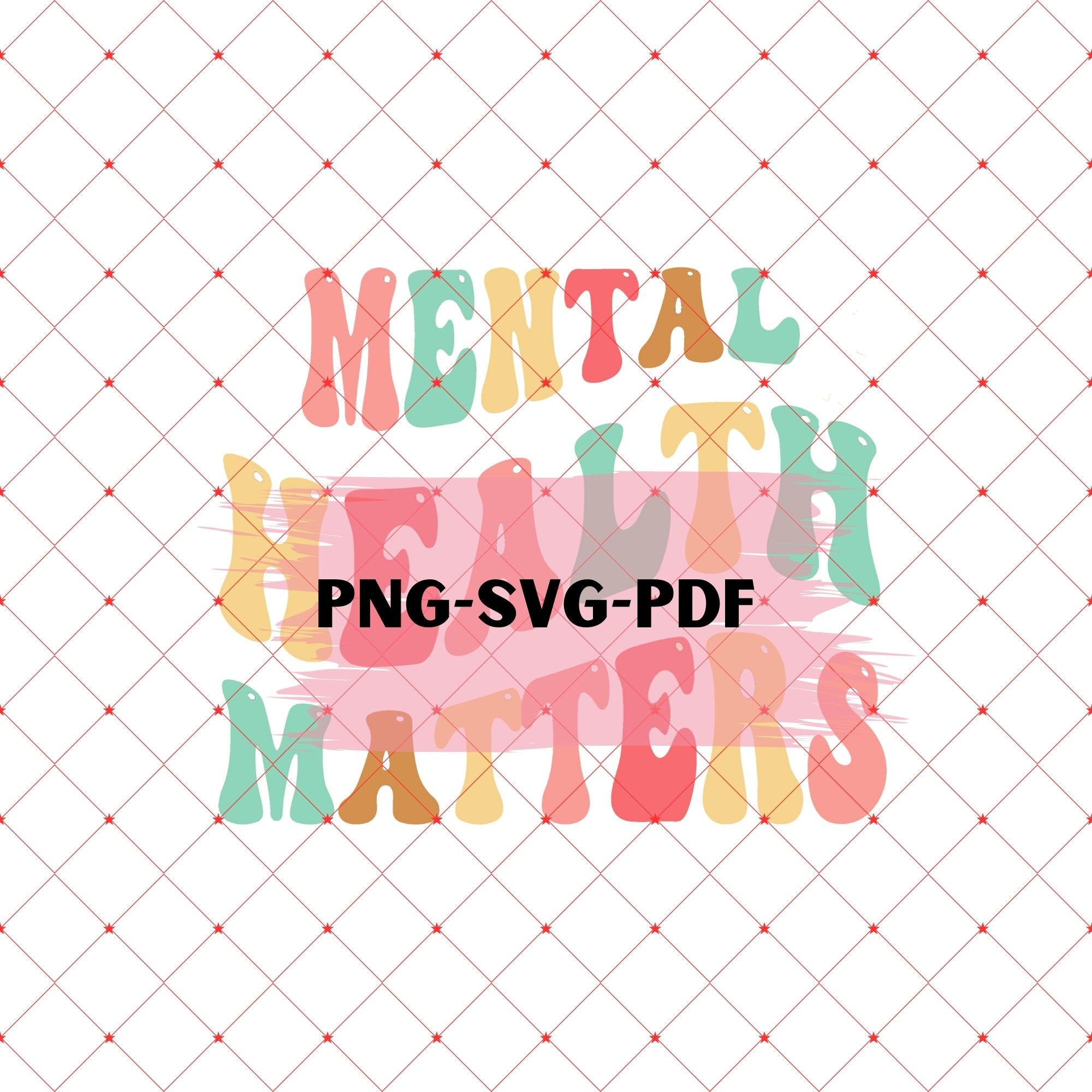 Mental Health Matters Shirt Self Love Svg Motivational Svg Anxiety ...