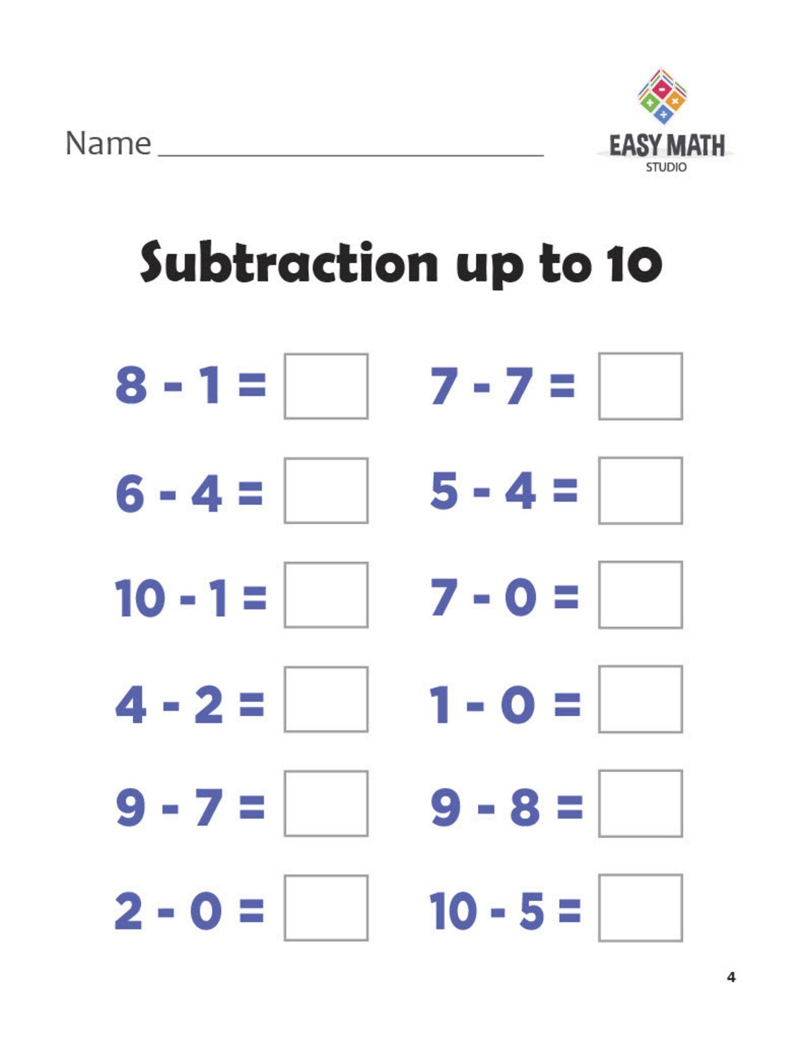 Printable Pre-school and Elementary School Math Addition and ...