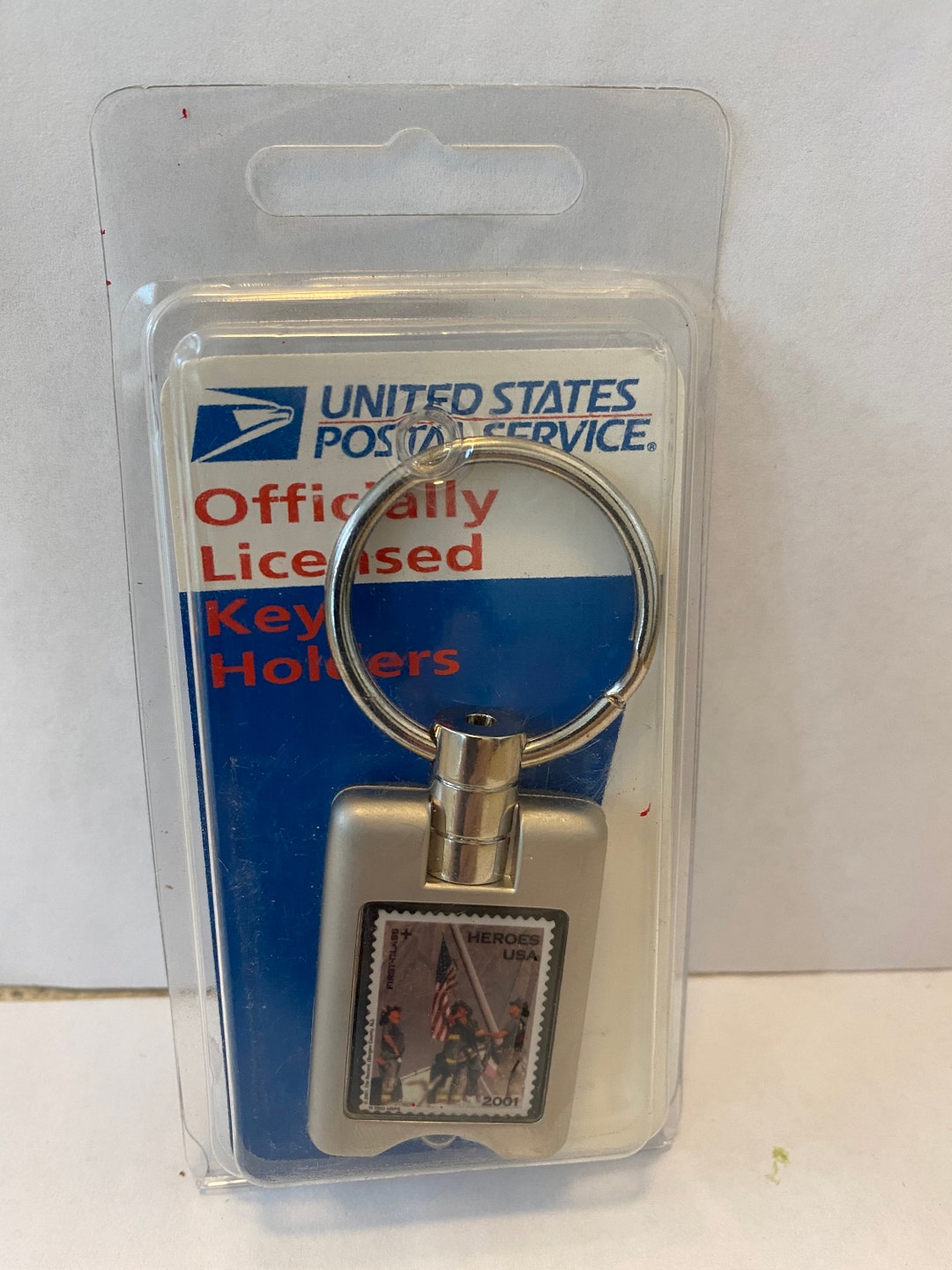 US Post Office - Firefighter Heroes 2001 Keychain - Officially Licensed ...
