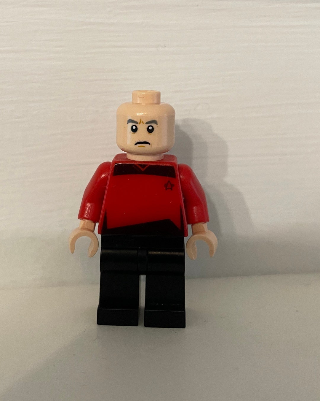 Lego Custom Captain Jean Luc Picard TNG Star Trek Next Generation ...