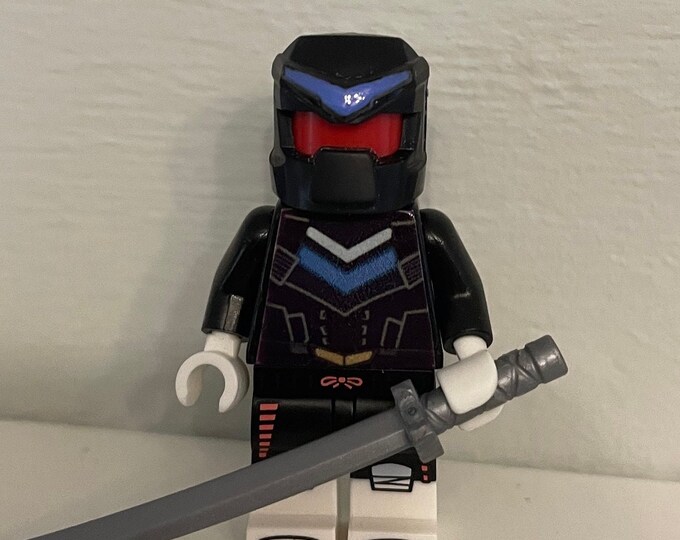 Lego Custom Vigilante Adrian Chase Minifigure the Peacemaker - Etsy