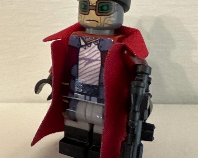 Lego Custom Star Wars Captain Hondo Ohnaka Bounty Hunter Rebel Pirate ...