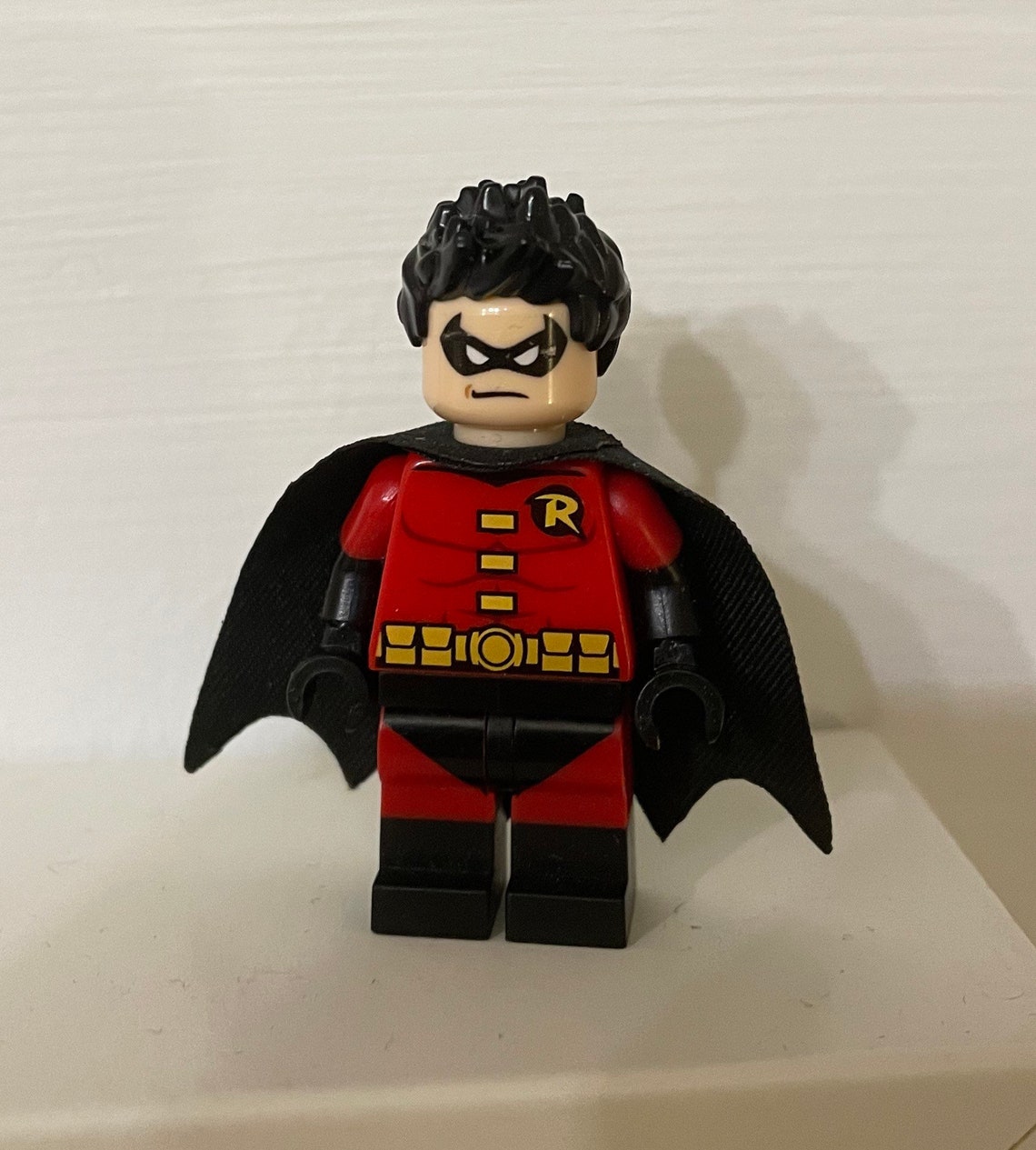 Lego Custom DC Comics Red Robin Tim Drakebatman Minifigure | Etsy