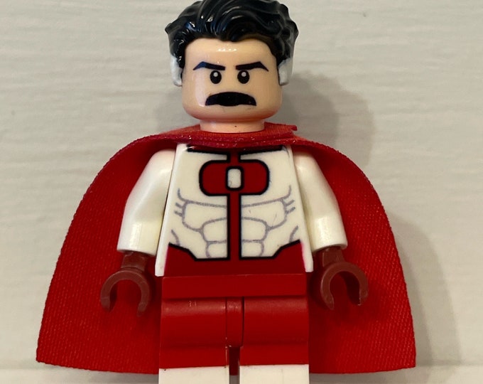 Lego Custom Invincible Comics Omni Man Nolan Grayson Minifigure - Etsy