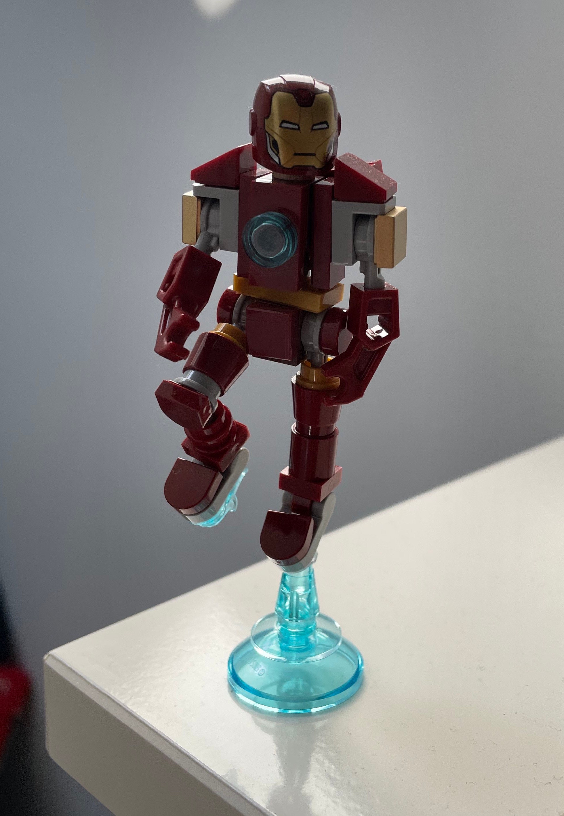 Lego Iron Man Mask Decals