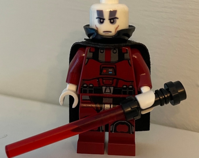 Lego Custom Star Wars Darth Malak Minifigure KOTOR Knights of the Old ...