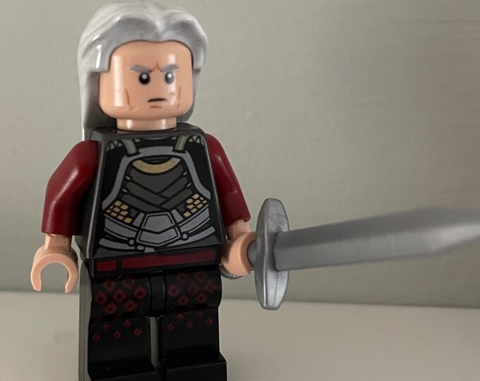 Lego Custom Prince Daemon Targaryen House of the Dragon Minifigure - Etsy