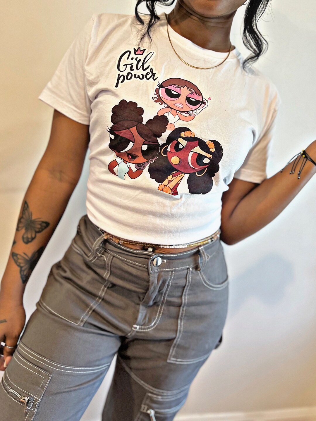 GIRL POWER TEE - Etsy