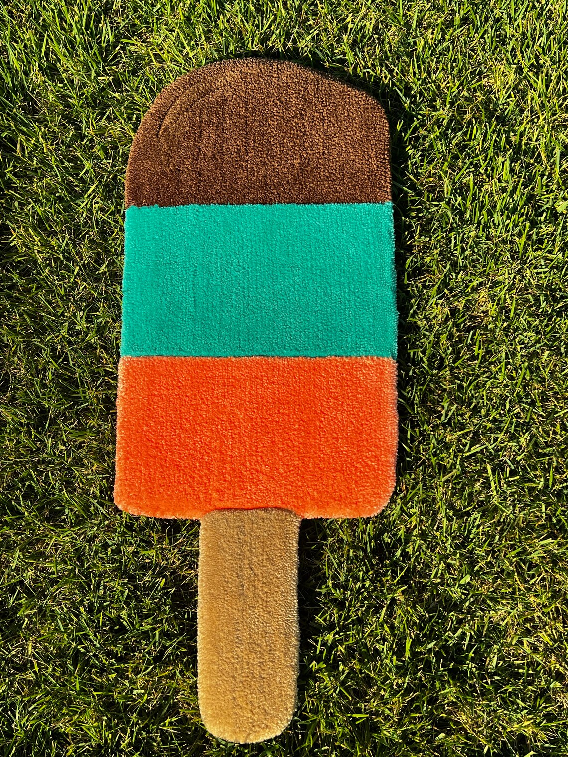 Tufted Ice Cream Popsicle Rug Colorful Decor Handmade - Etsy