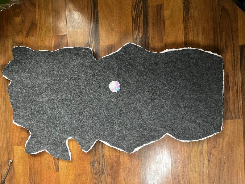 Handmade Tufted Flower Plant Lady Rug Blue Edition Gardening - Etsy