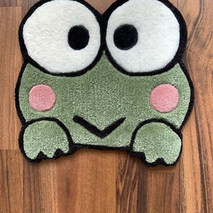 Kawaii Frog Handmade Tufted Rug - Etsy