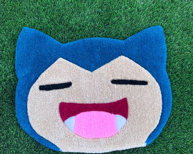 Tufted Anime Rug, Pocket Monster,tufted Area Rug, Custom Snor.lax Rug ...
