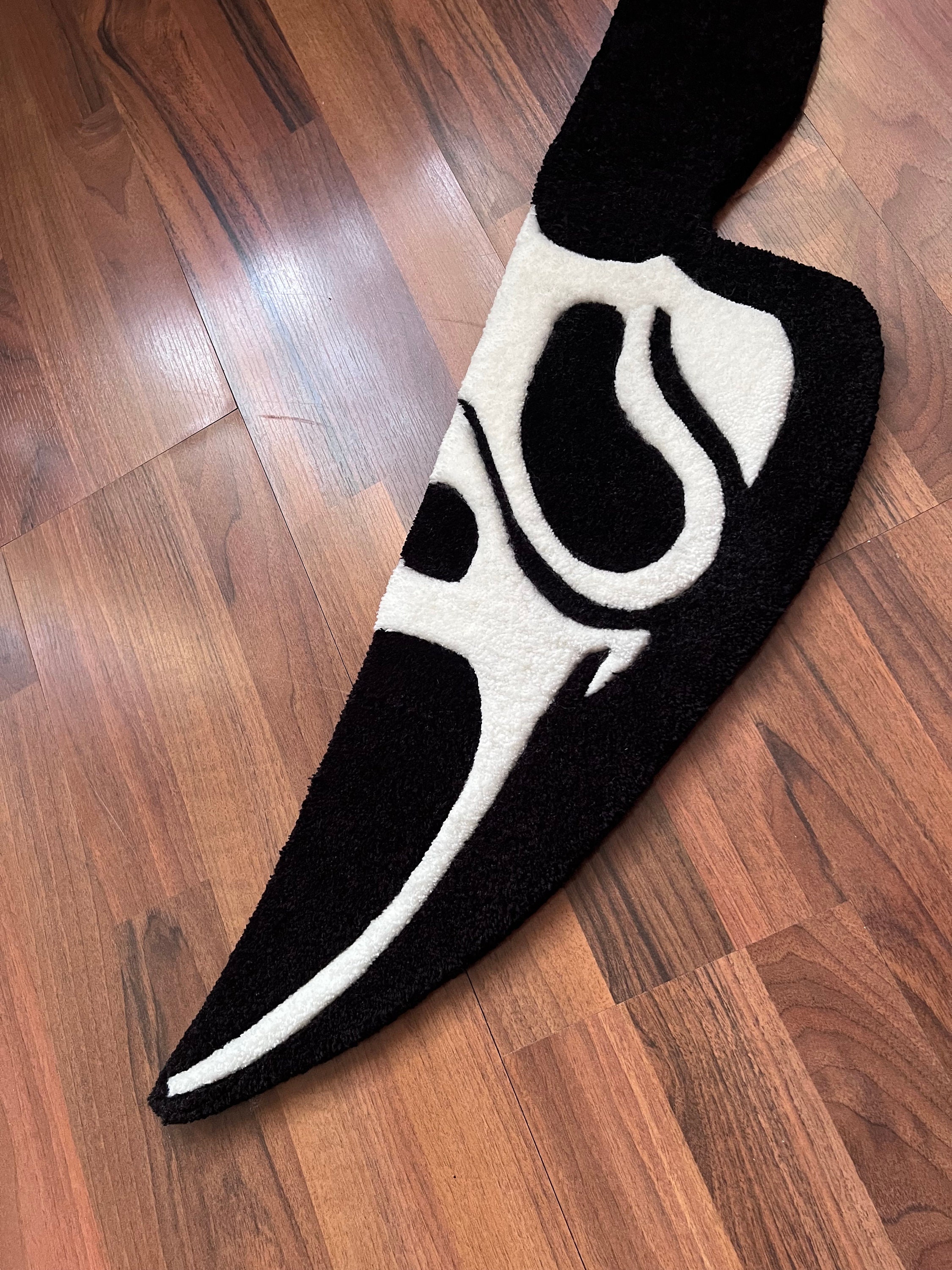 Scream Halloween Knife Tufted Rug Ghostface Movie Scream - Etsy