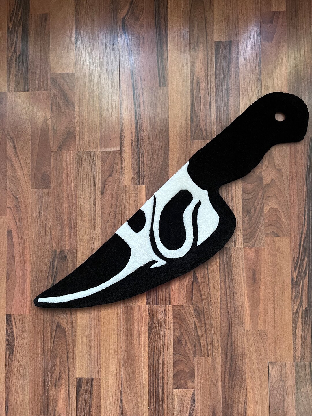 Scream Halloween Knife Tufted Rug, Ghostface, Movie Scream, Custom Rug ...