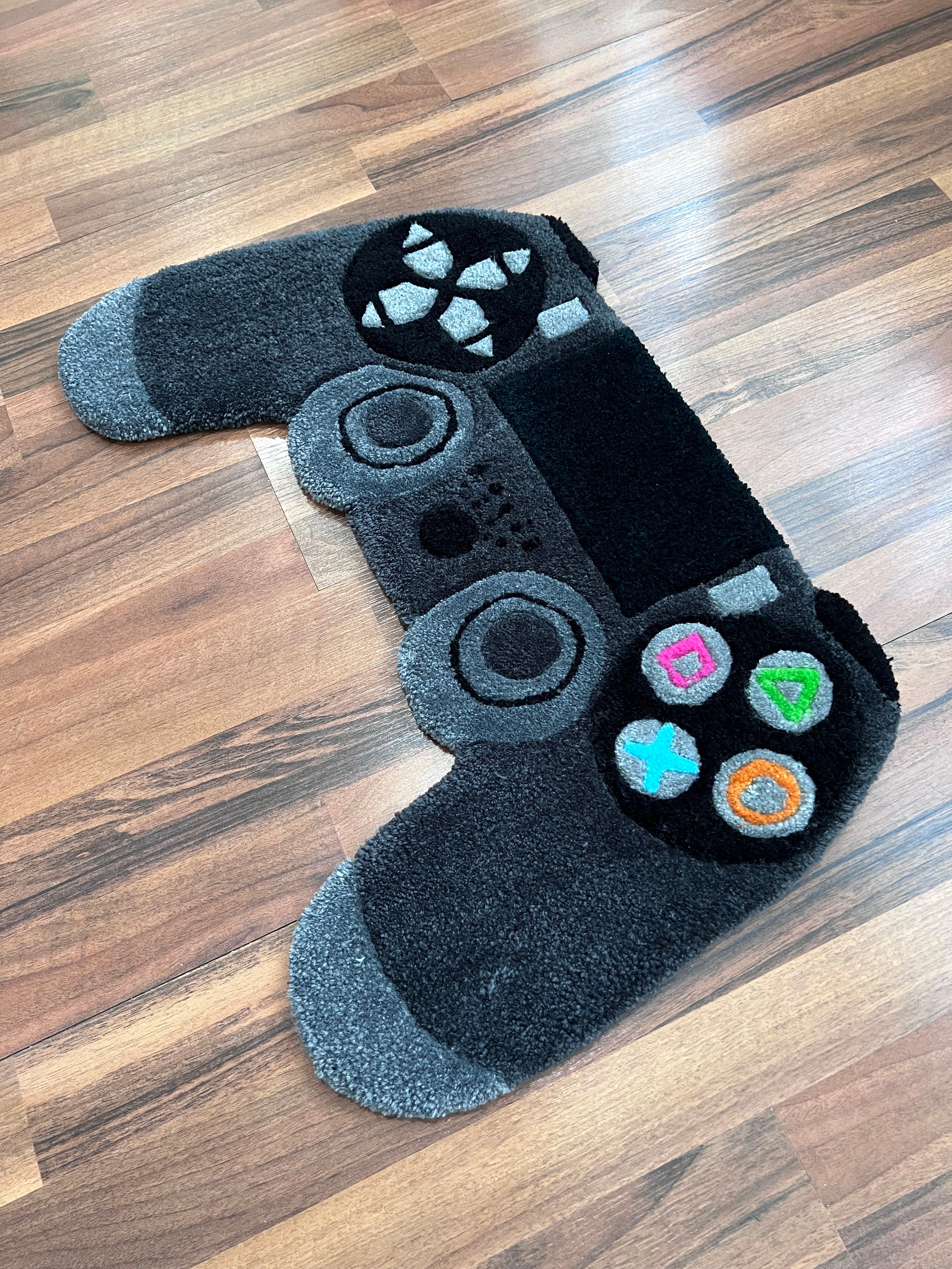 PS4 Playstation Tufted Controller Rug PRE-ORDER 1.5-5.5FT - Etsy