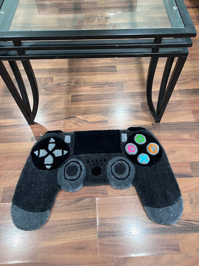 PS4 Playstation Tufted Controller Rug PRE-ORDER 1.5-5.5FT - Etsy
