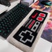 Tufted Nintendo NES Controller Keyboard Pad, Handmade Rug, Retro Gaming ...
