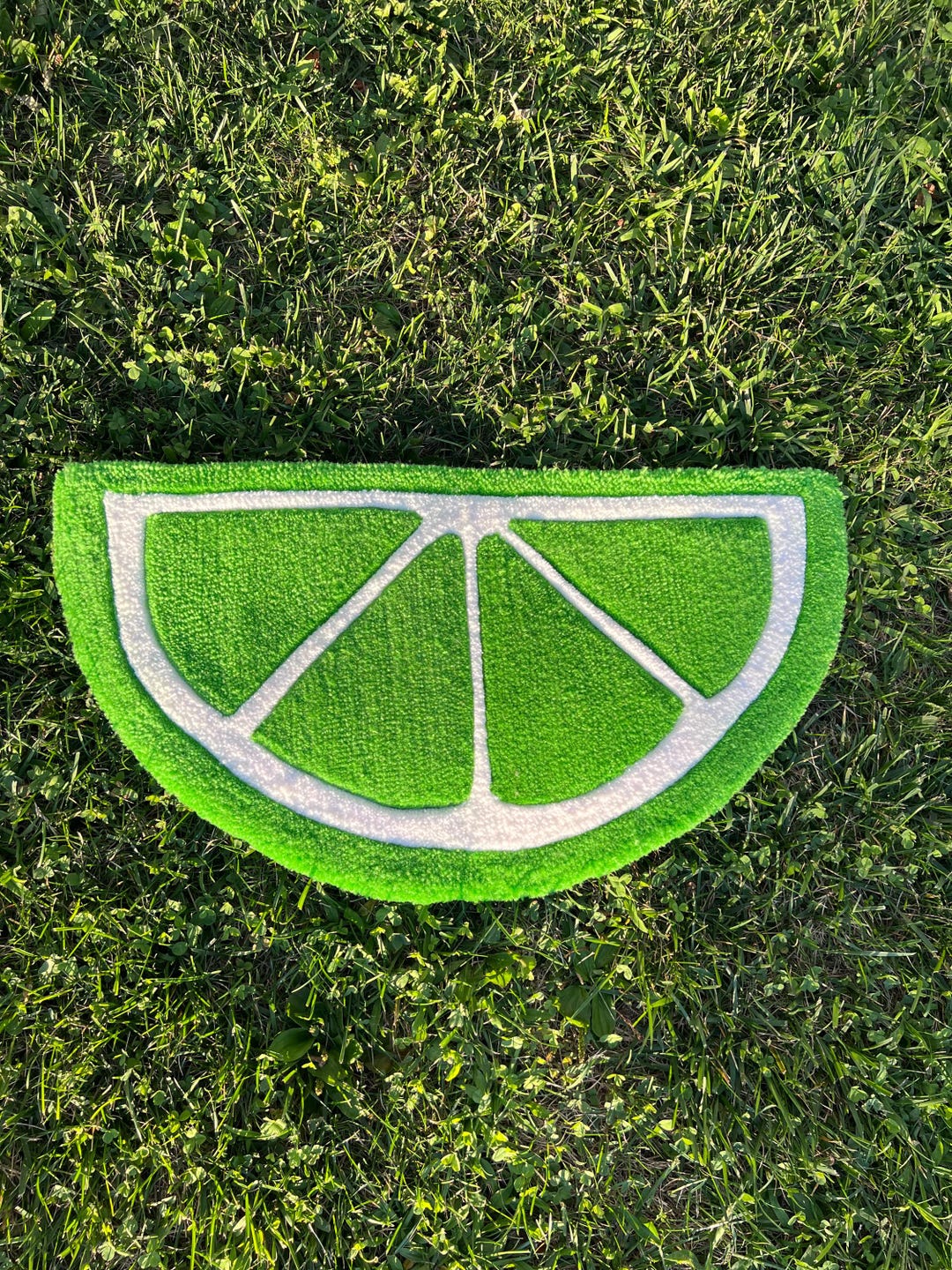 Lime Handmade Tufted Accent Rug - Etsy