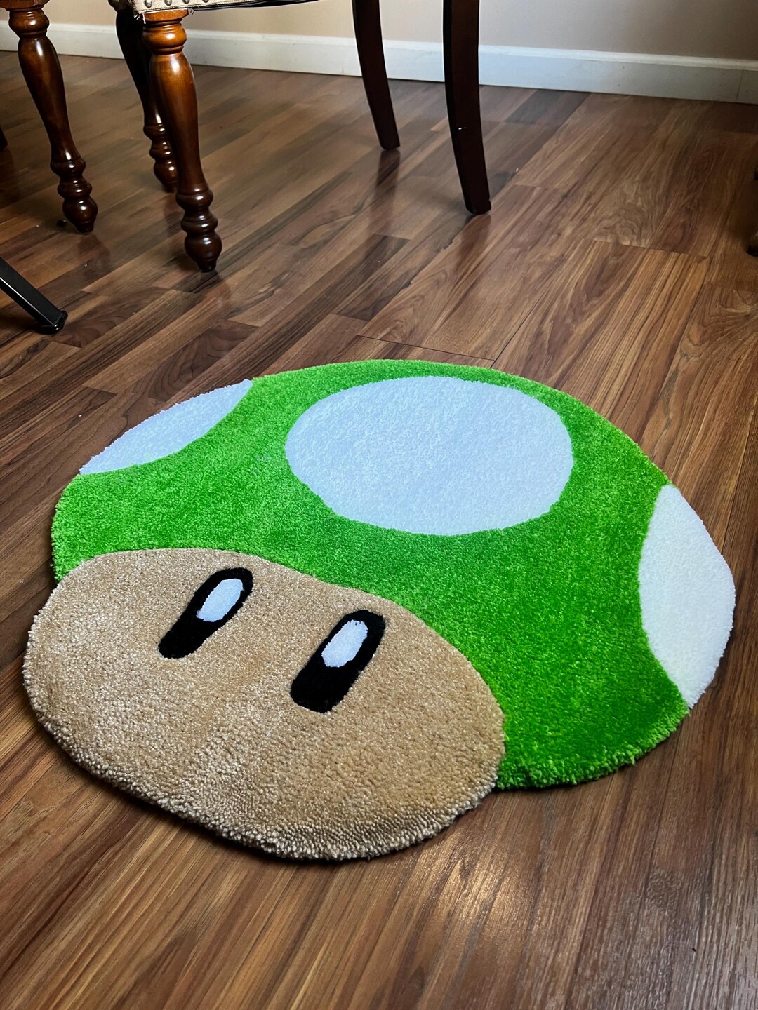 Tufted Video Game Power up Rug, Custom Handmade, Rug PRE-ORDER 1-5 FEET ...