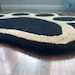Tufted Handmade Animal Paw Print Rug Preorder 0.5-5 Feet, Pet Gift, Pet ...