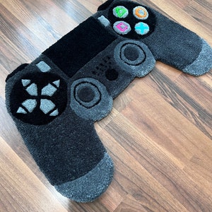 PS4 Playstation Tufted Controller Rug, PRE-ORDER 1.5-5.5FT, Gifts for ...