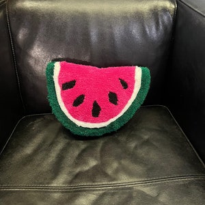 Handmade Tufted Watermelon, Rugs, Magnets, Coasters, Purse, Mug Rug ...