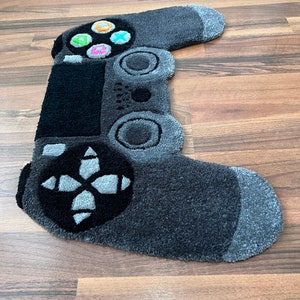 PS4 Playstation Tufted Controller Rug, PRE-ORDER 1.5-5.5FT, Gifts for ...
