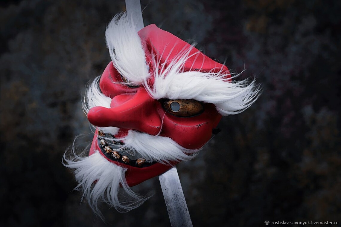 Classic Japanese Tengu Mask - Etsy