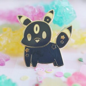 Umbreon Shiny Eeveelution Enamel Pin - Etsy