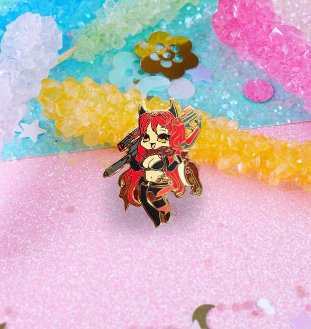 Red Hood Enamel Pin | NIKKE - Etsy