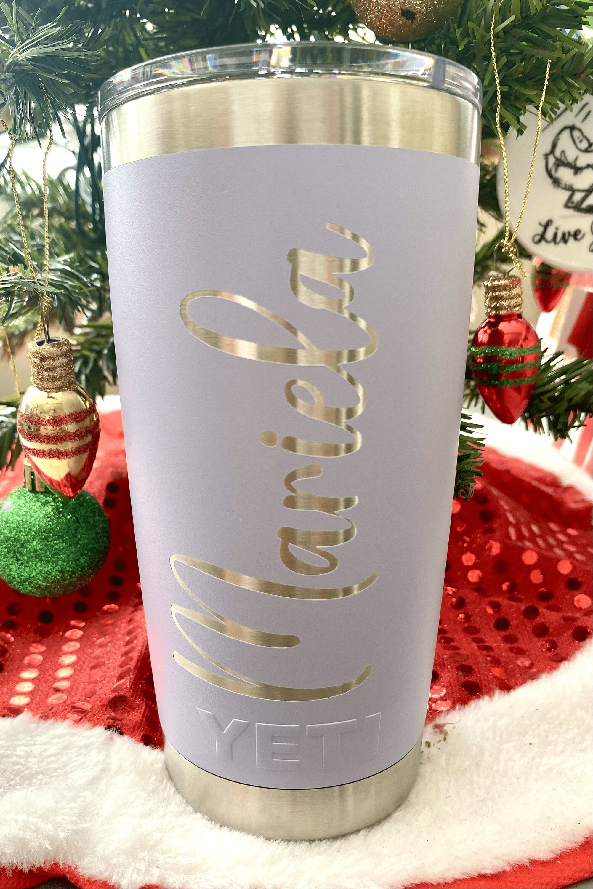 Personalized YETI TUMBLER 20 Oz Rambler Insulated Travel Mug ...